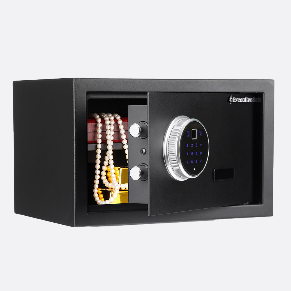 Mini Bio Series Safes – Biometric Fingerprint And Touchscreen Lock Safeboxes – ExecutiveSafe
